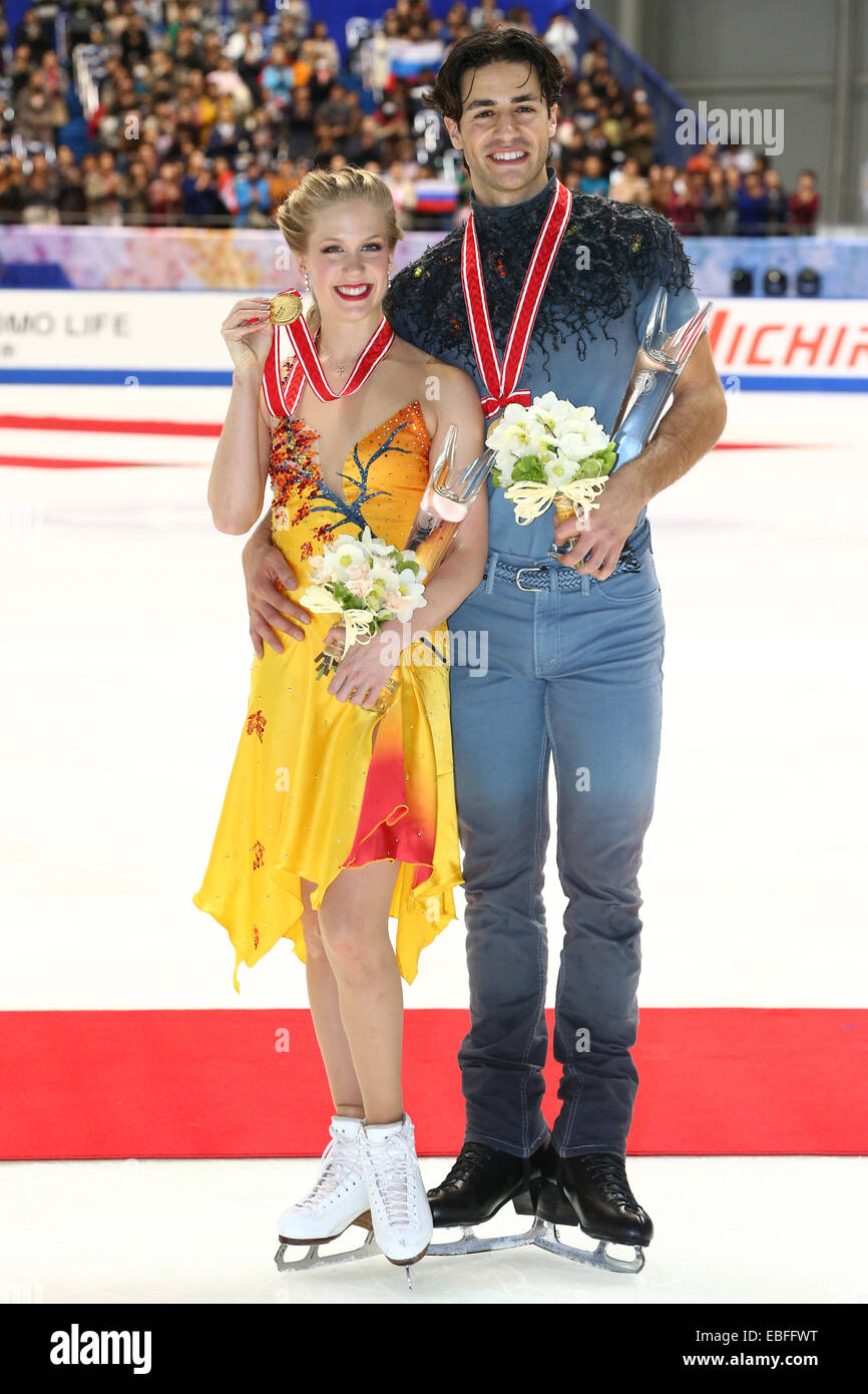 Osaka, Japan. 30th Nov, 2014. Kaitlyn Weaver & Andrew Poje (CAN) Figure ...