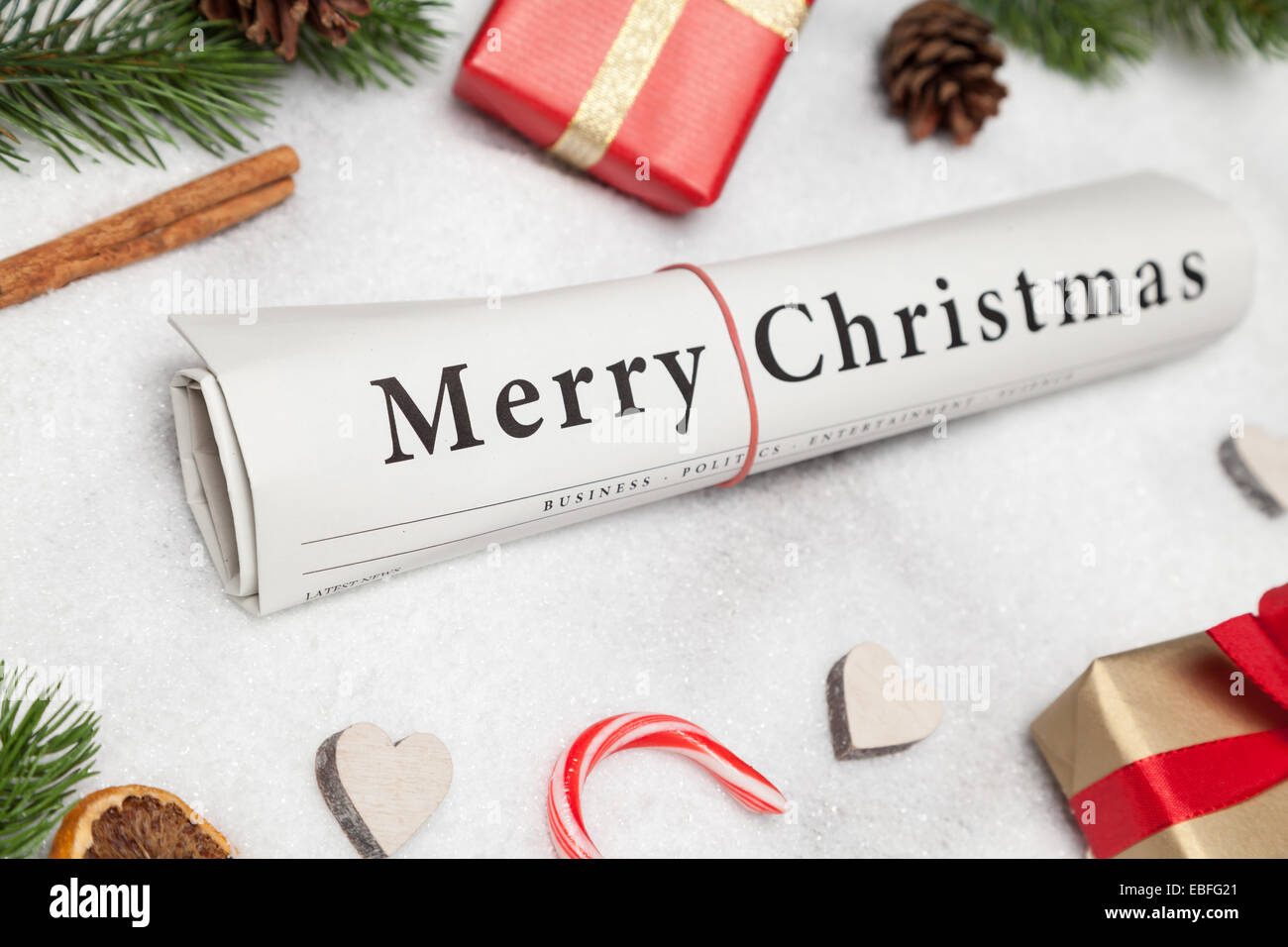 24 24th december christmas snow hi-res stock photography and images - Alamy