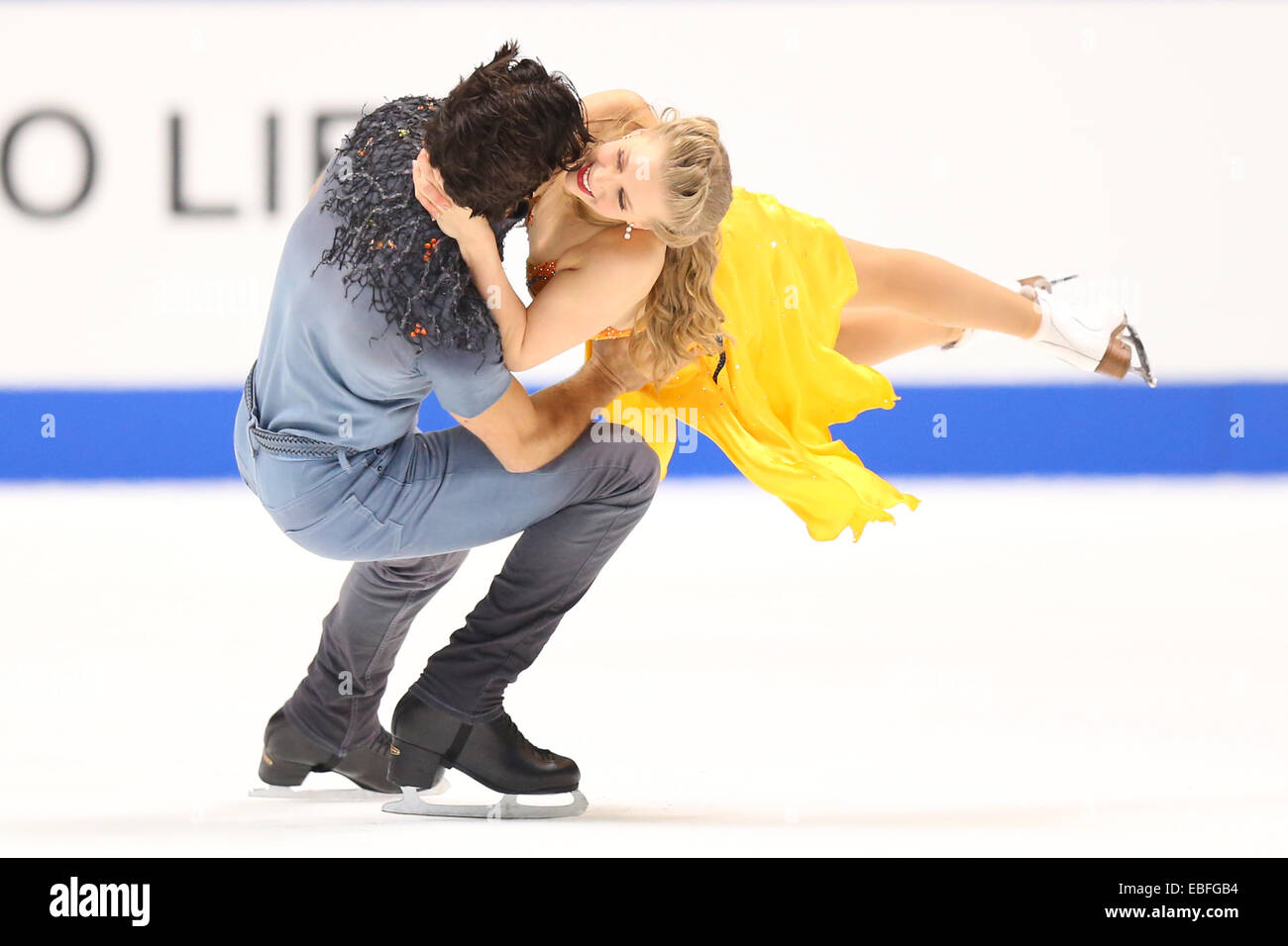 Osaka, Japan. 30th Nov, 2014. Kaitlyn Weaver & Andrew Poje (CAN) Figure Skating : ISU Grand Prix ...