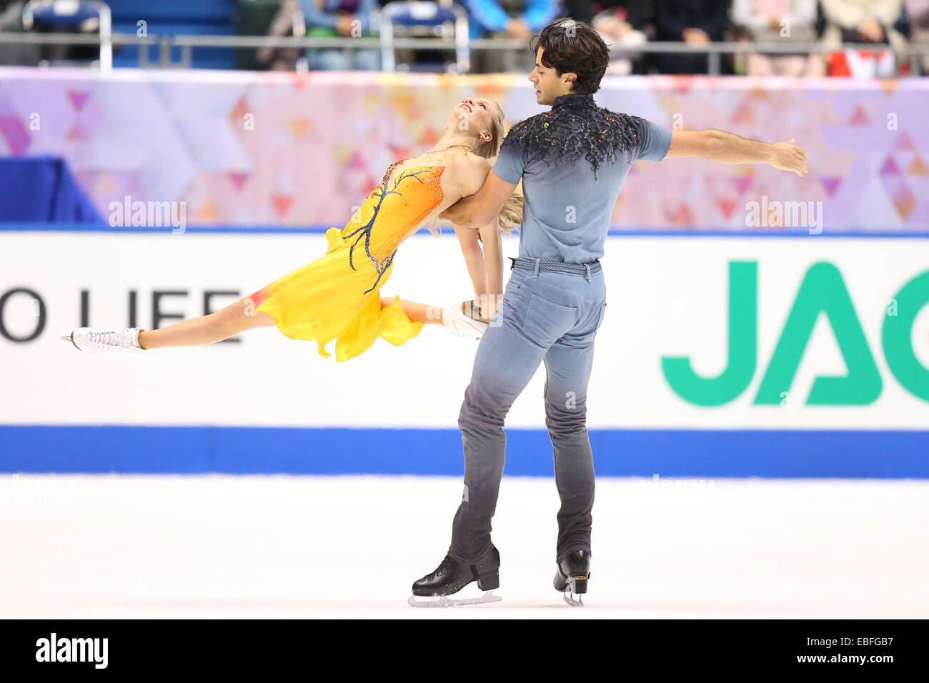 Osaka, Japan. 30th Nov, 2014. Kaitlyn Weaver & Andrew Poje (CAN) Figure Skating : ISU Grand Prix ...