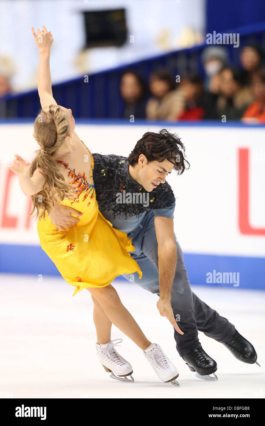 Osaka, Japan. 30th Nov, 2014. Kaitlyn Weaver & Andrew Poje (CAN) Figure Skating : ISU Grand Prix ...
