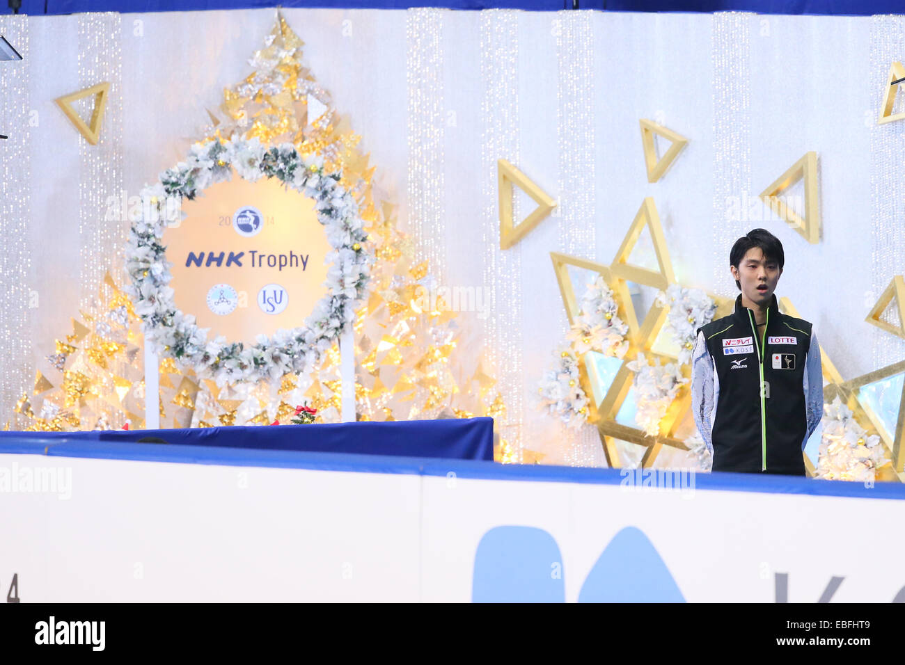 Osaka, Japan. 29th Nov, 2014. Yuzuru Hanyu (JPN) Figure Skating : ISU Grand Prix of Figure ...