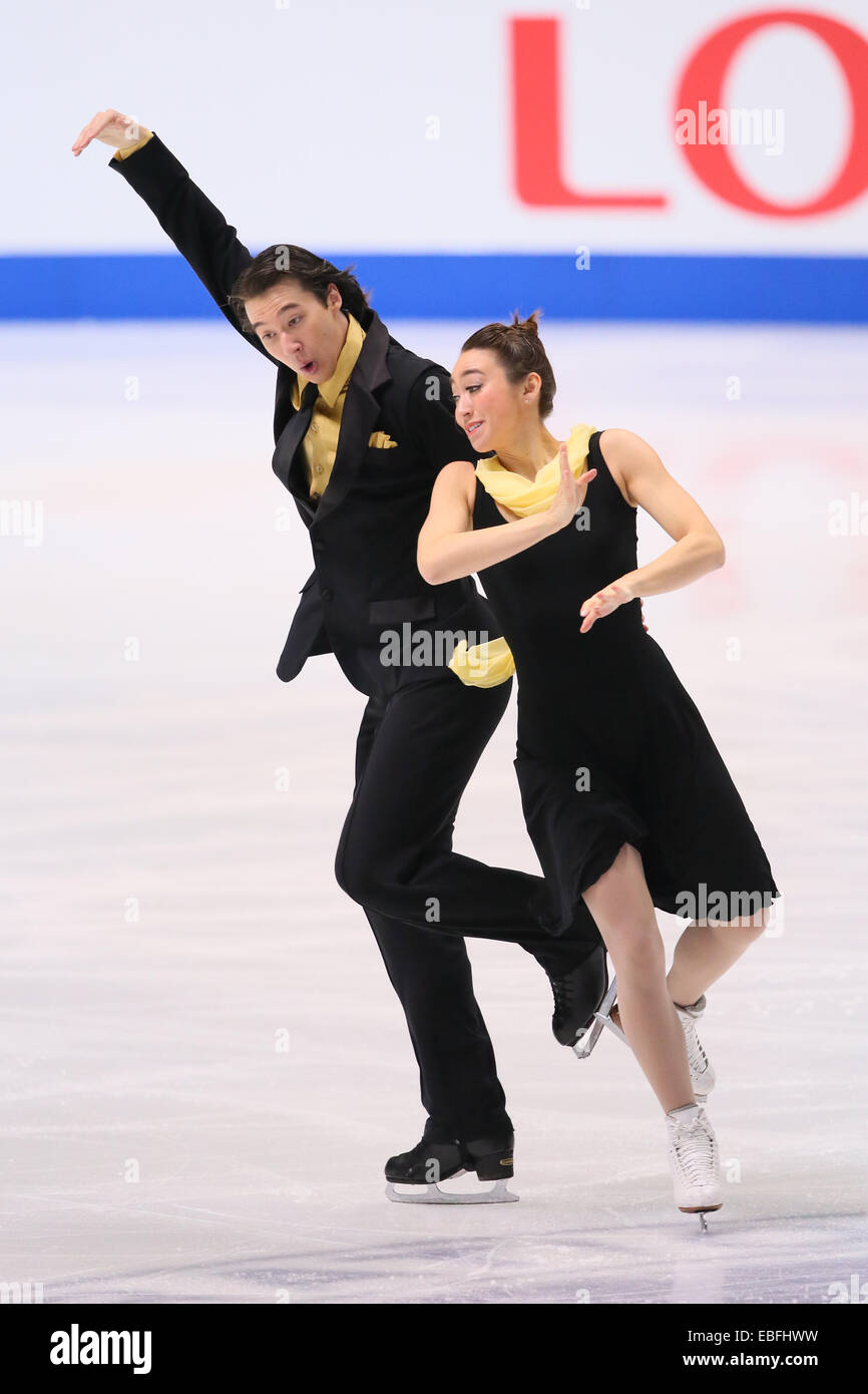 Osaka, Japan. 30th Nov, 2014. Cathy Reed & Chris Reed (JPN) Figure ...