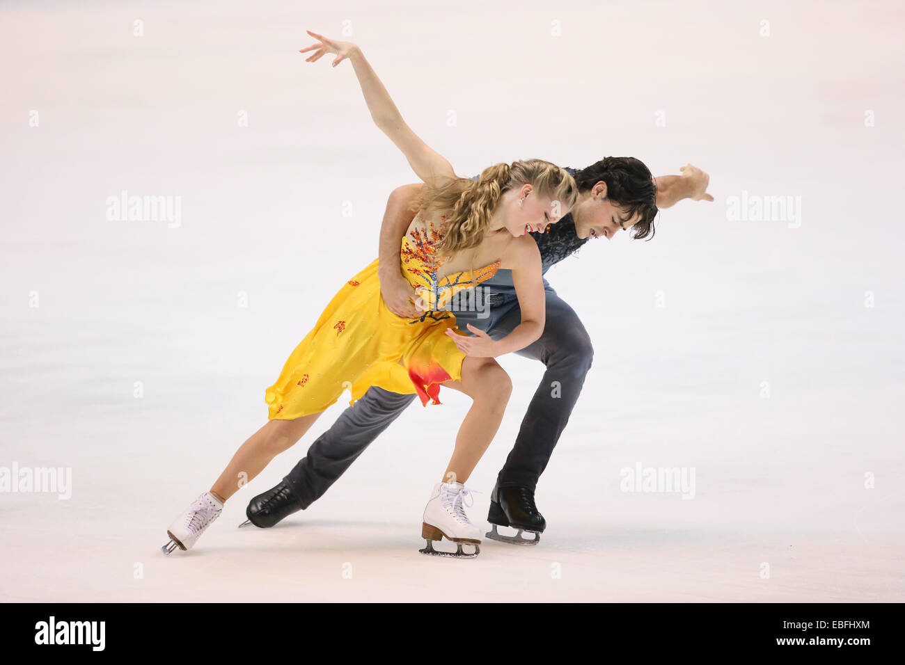 Osaka, Japan. 30th Nov, 2014. Kaitlyn Weaver & Andrew Poje (CAN) Figure Skating : ISU Grand Prix ...