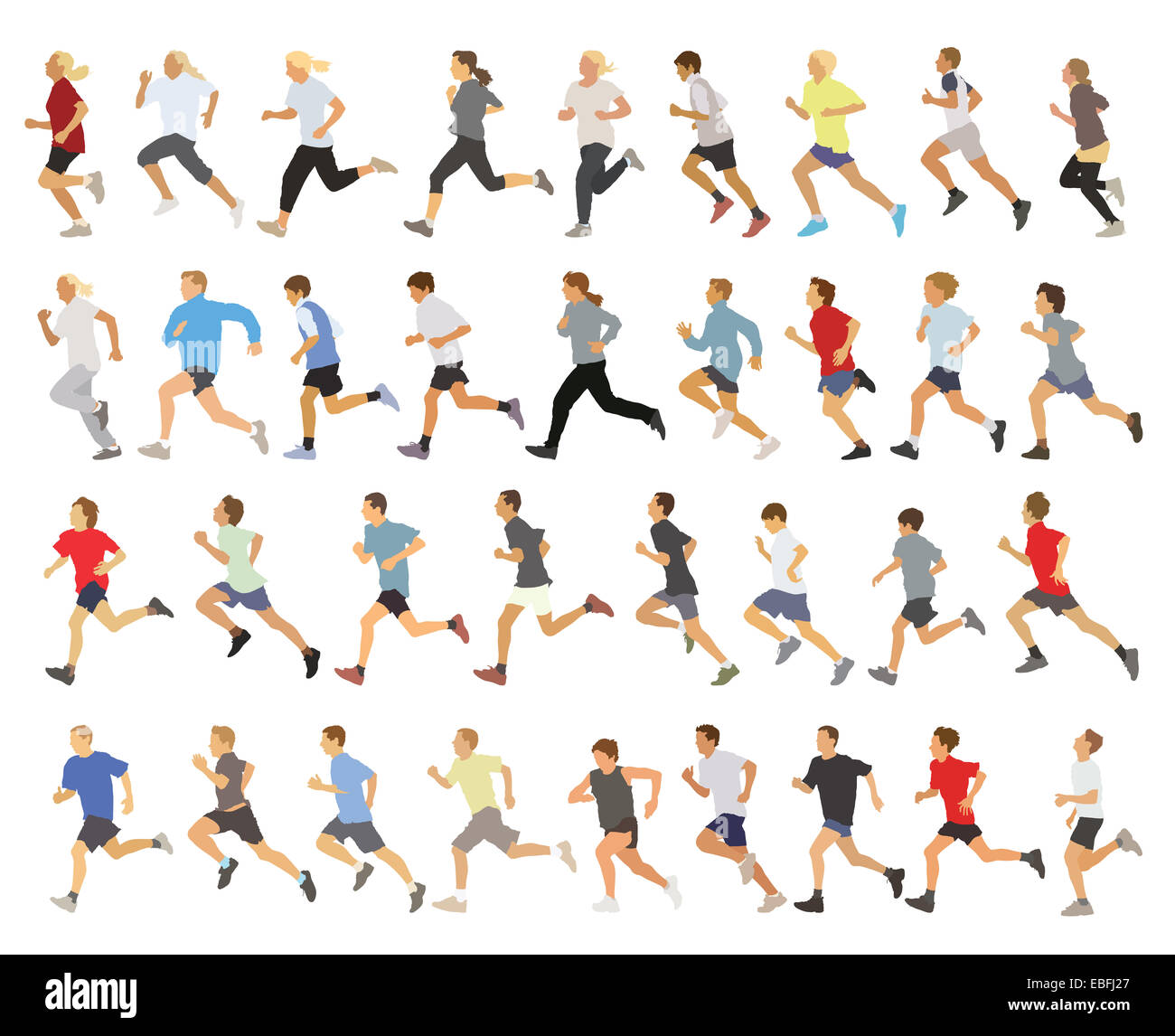 Large silhouettes collection hi-res stock photography and images - Alamy