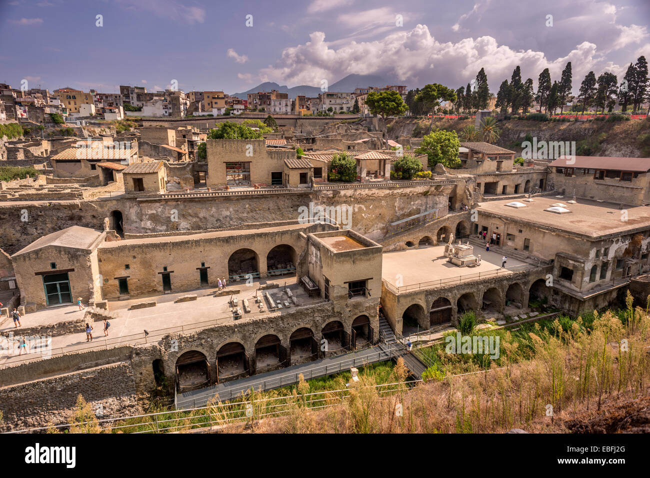 Roman villa bay of naples hi-res stock photography and images - Alamy