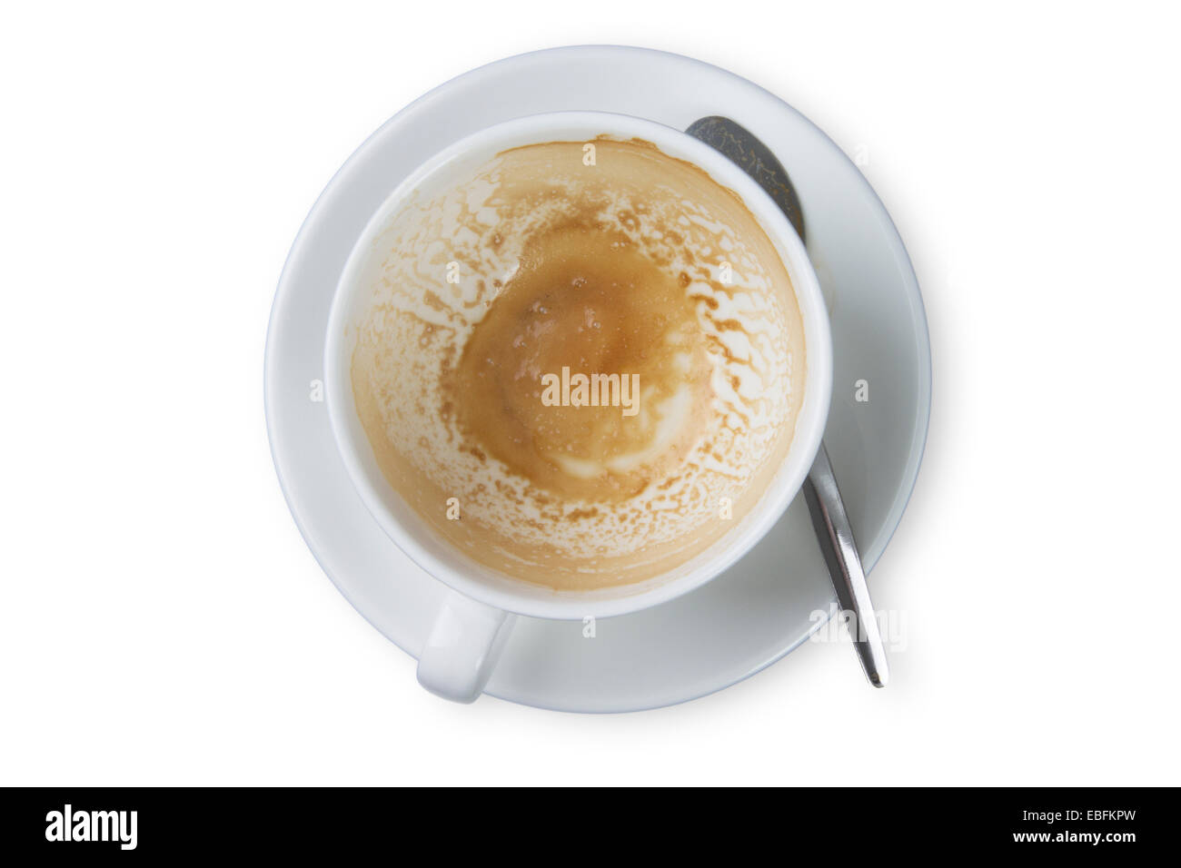 Empty coffee cup Stock Photo - Alamy