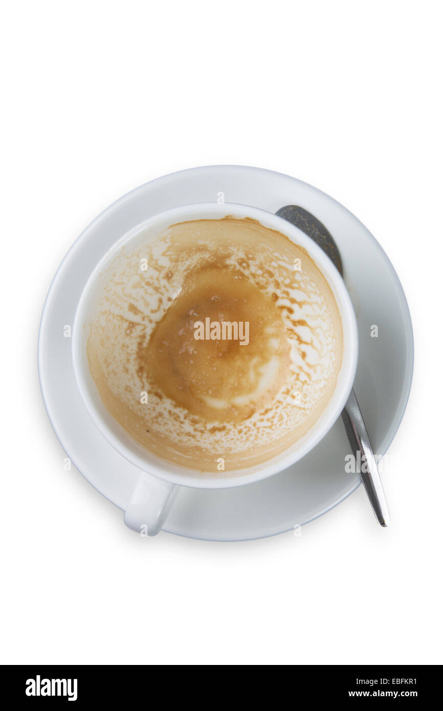 Empty coffee cup Stock Photo - Alamy