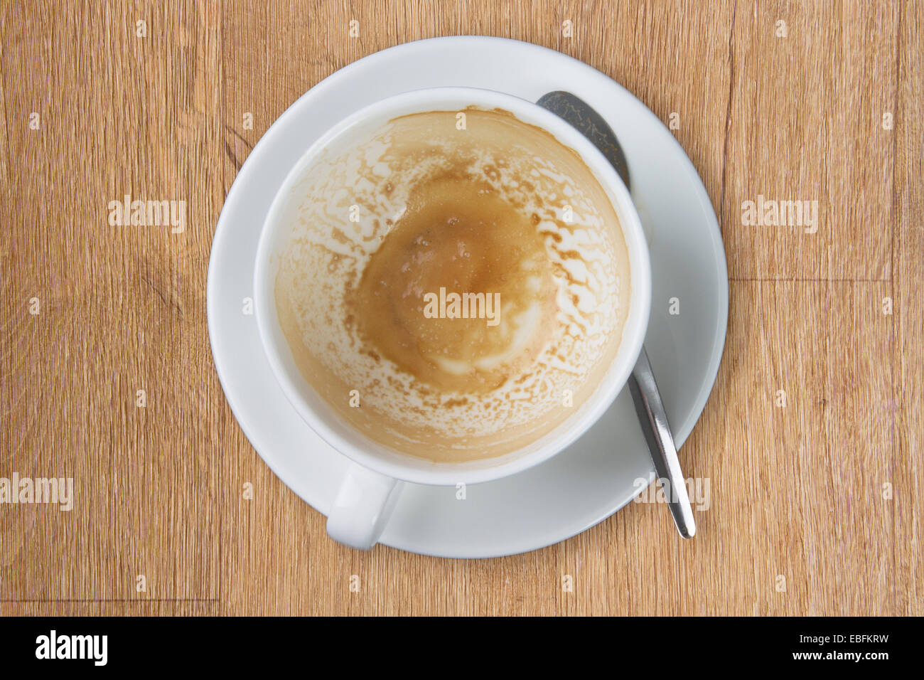 Empty coffee cup Stock Photo - Alamy