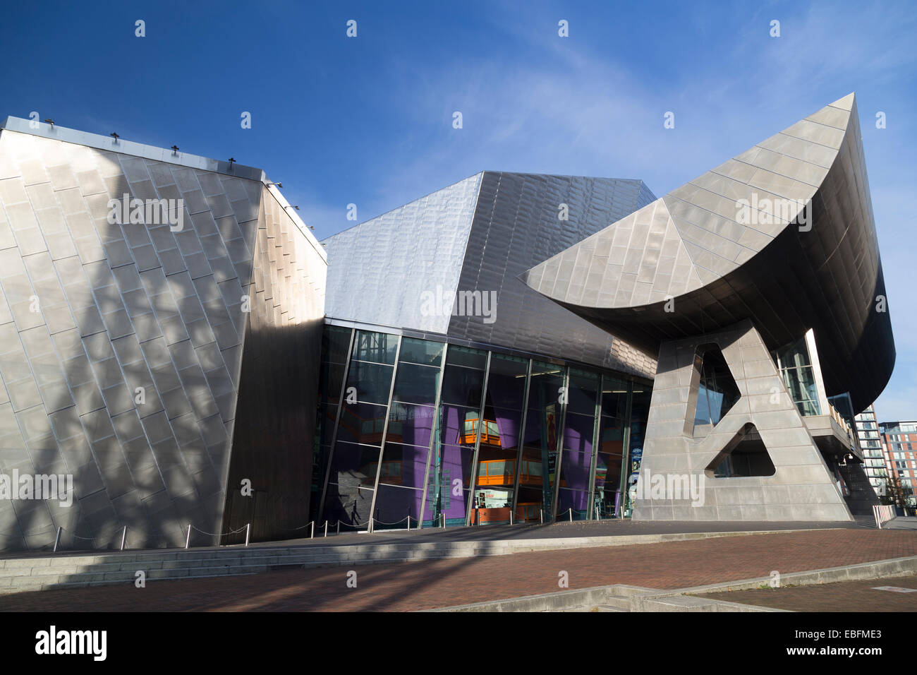 UK, Manchester, the Lowry theatre and gallery complex Stock Photo - Alamy