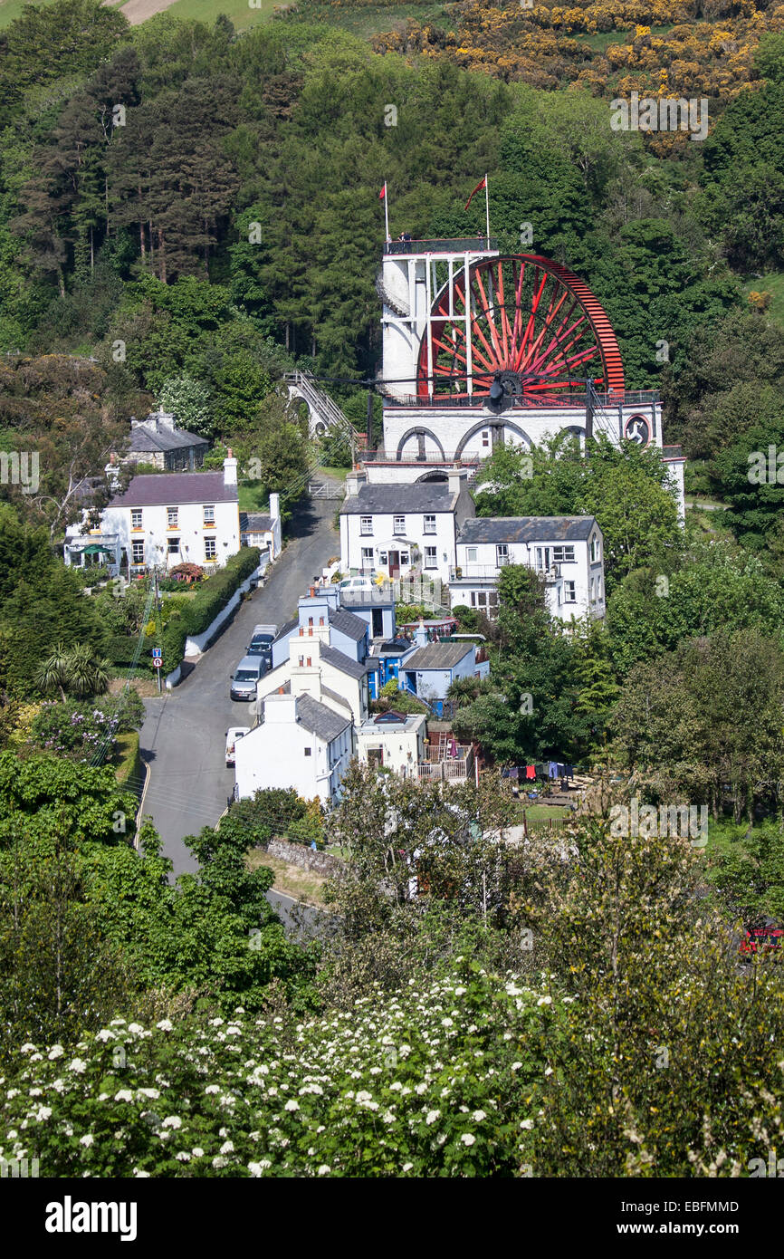 Laxey Wheel, Isle of Man Stock Photo - Alamy