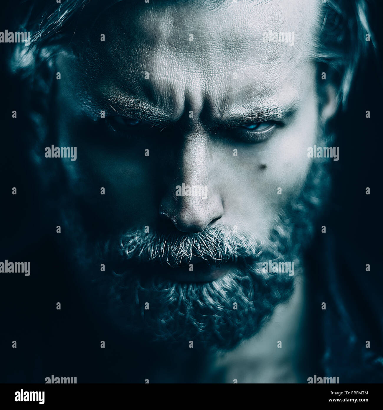 Angry Eyes Man High Resolution Stock Photography and Images - Alamy