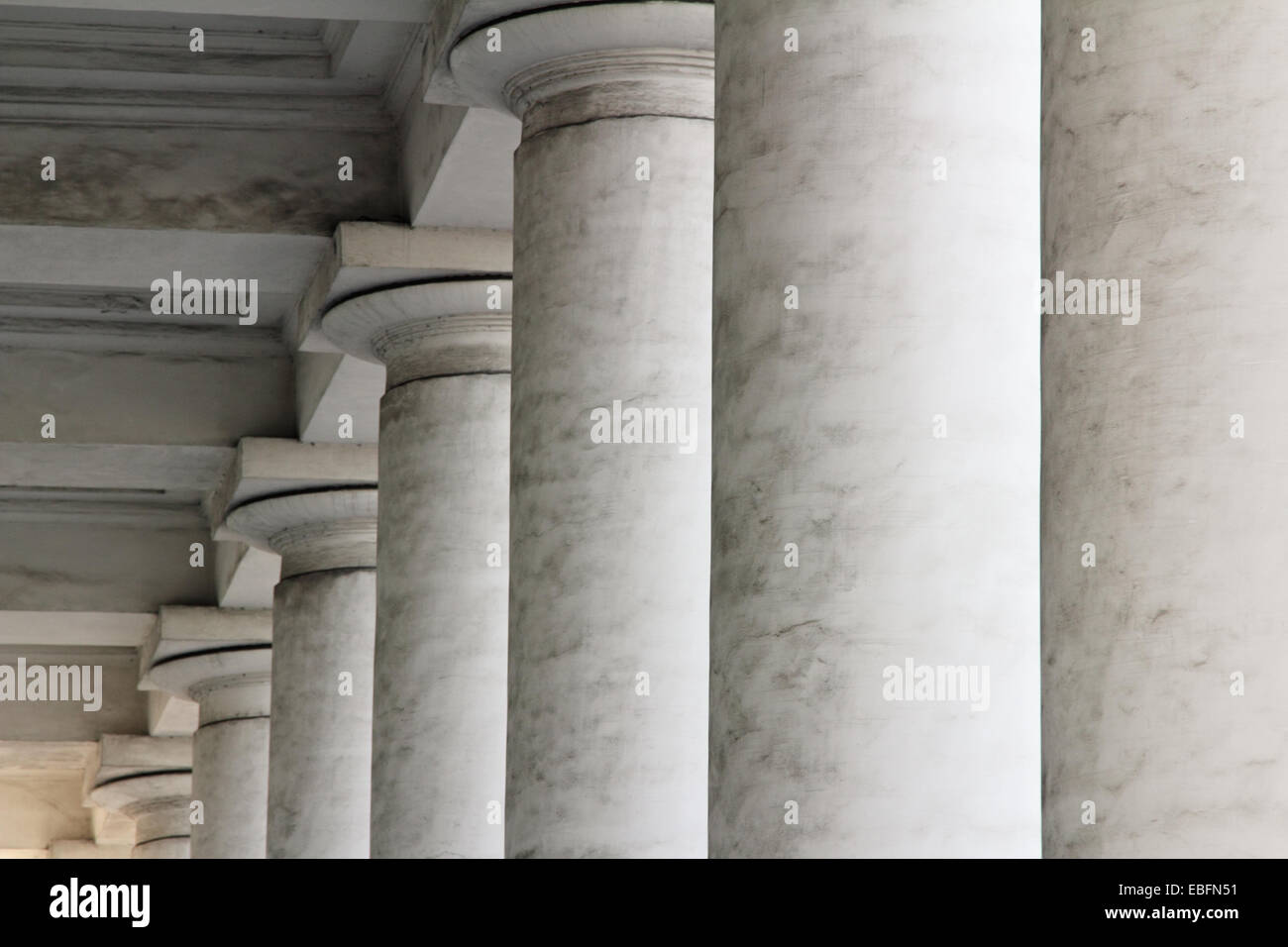Architecture details old columns Stock Photo - Alamy