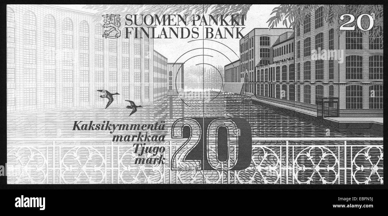 20 finnish mark banknote hi-res stock photography and images - Alamy