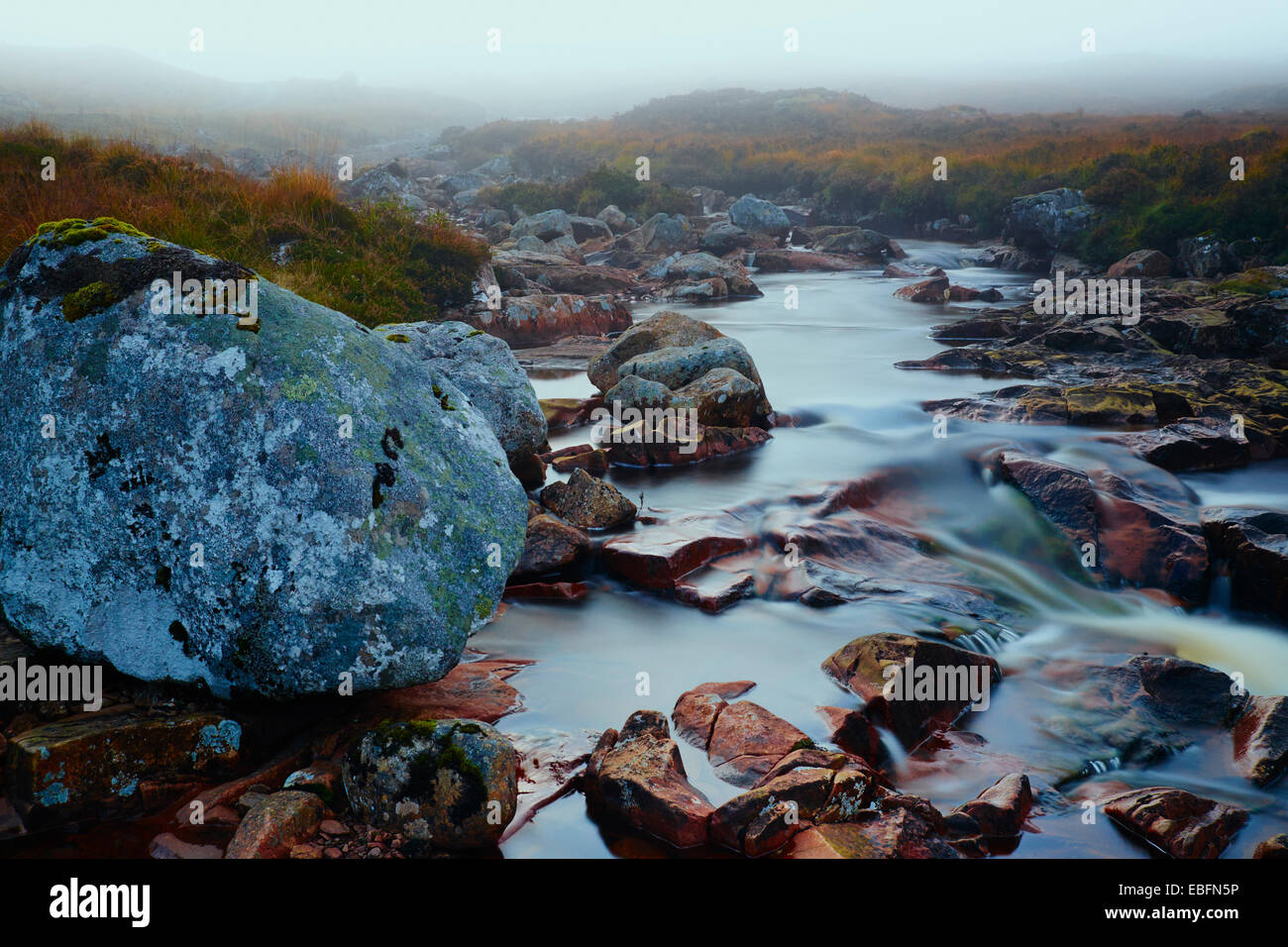 Top of Rannoch Moor, Scotland, UK Stock Photo - Alamy