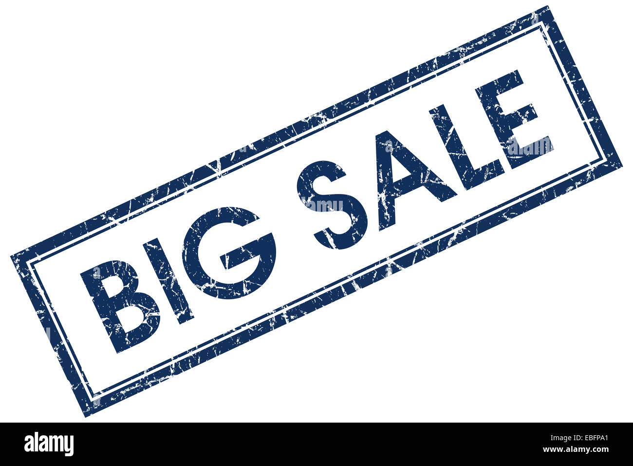 big sale blue square stamp Stock Photo - Alamy