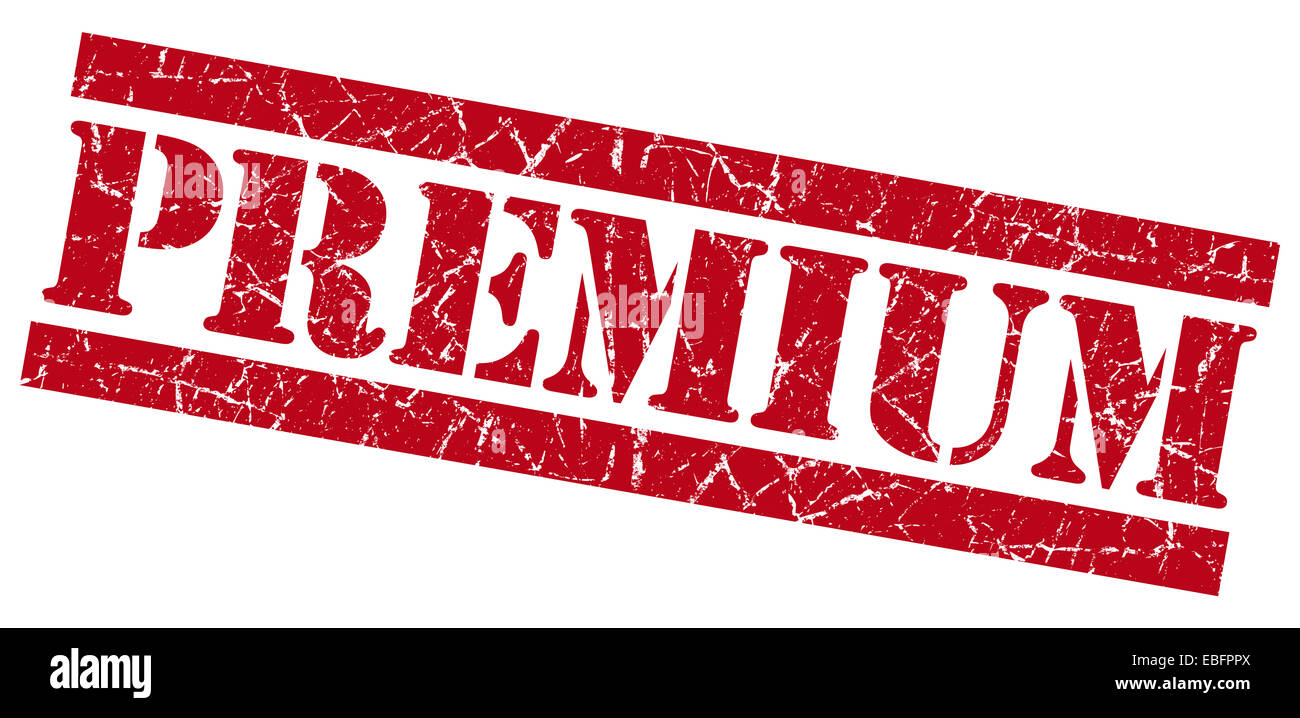 Premium grunge red stamp Stock Photo - Alamy