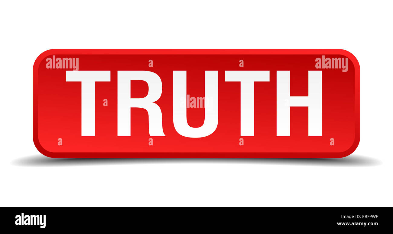 Truth red square 3d hi-res stock photography and images - Alamy