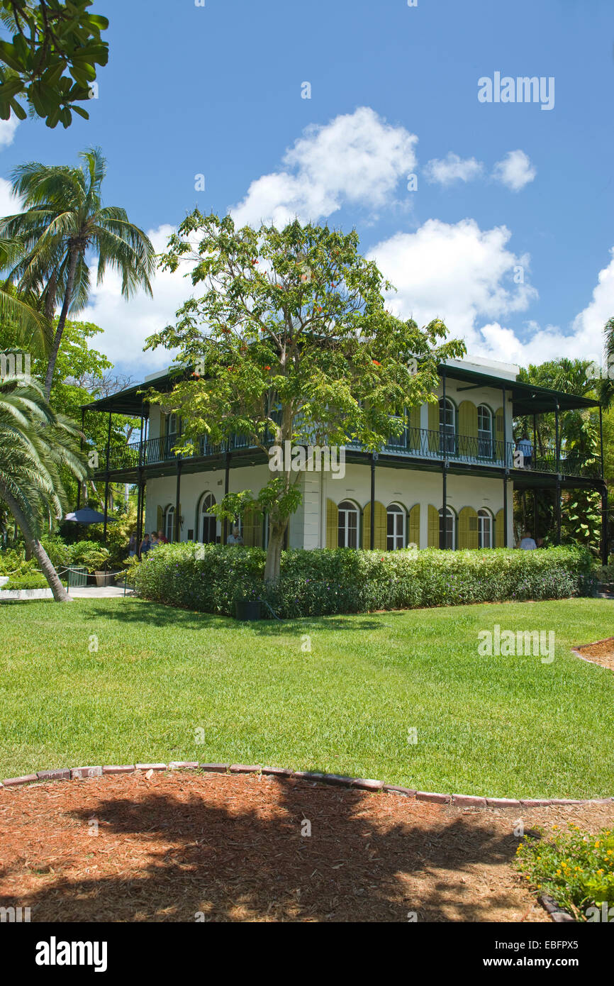 Us florida key west hemingway hi-res stock photography and images - Alamy