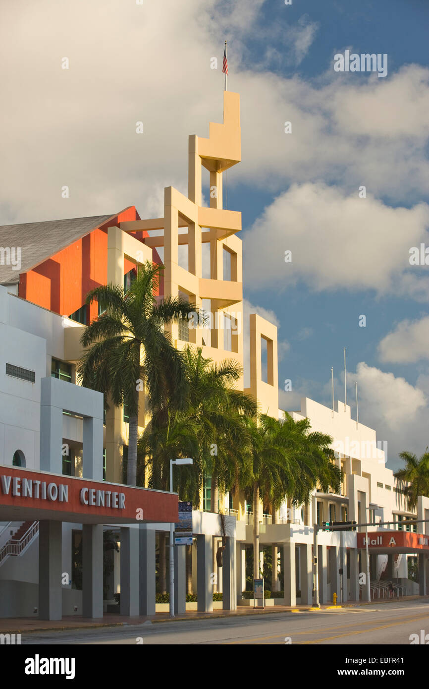 MIAMI BEACH CONVENTION CENTER MIAMI BEACH FLORIDA USA Stock Photo - Alamy