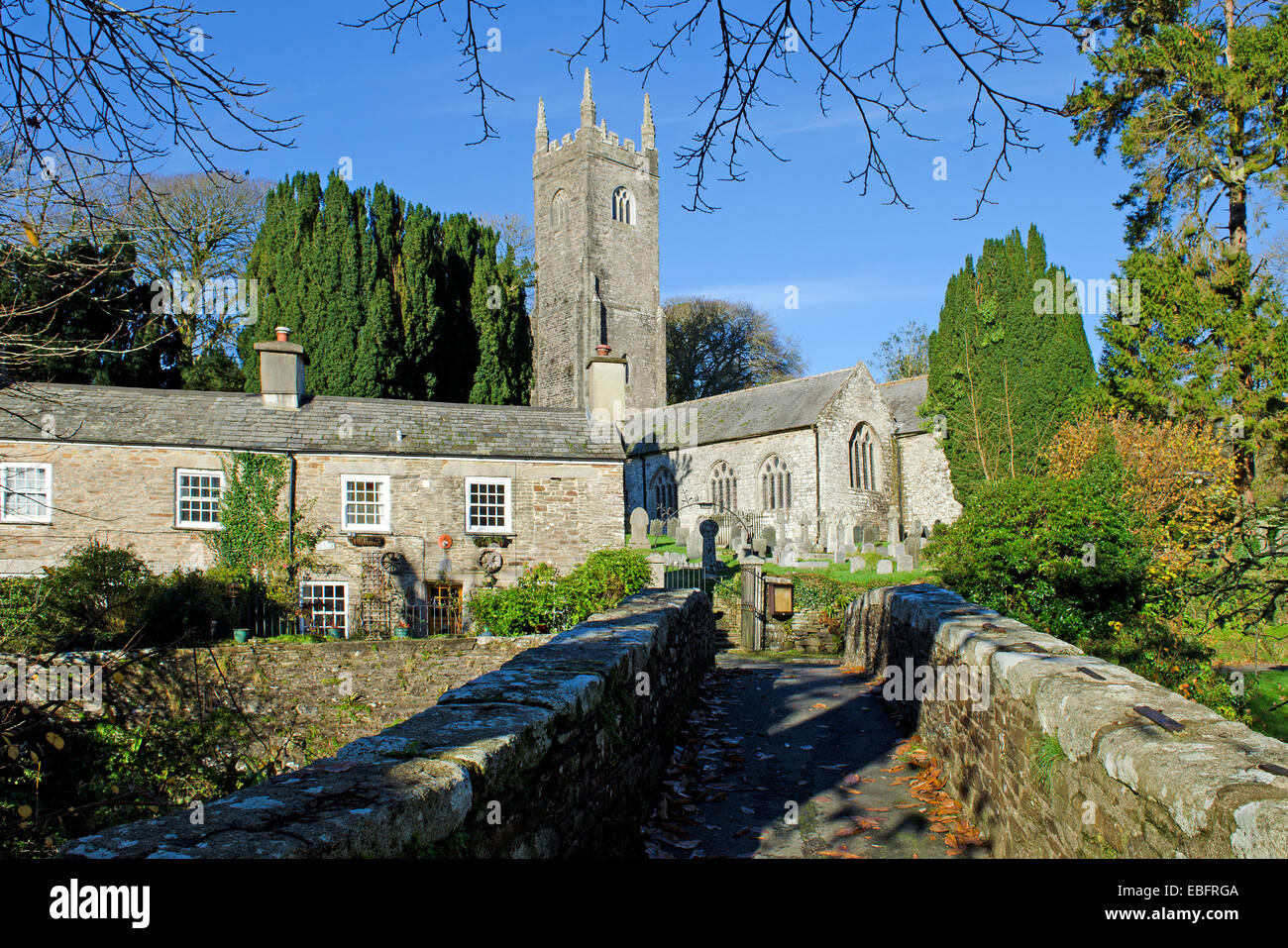 The village of Altarnun in Cornwall, Uk Stock Photo - Alamy