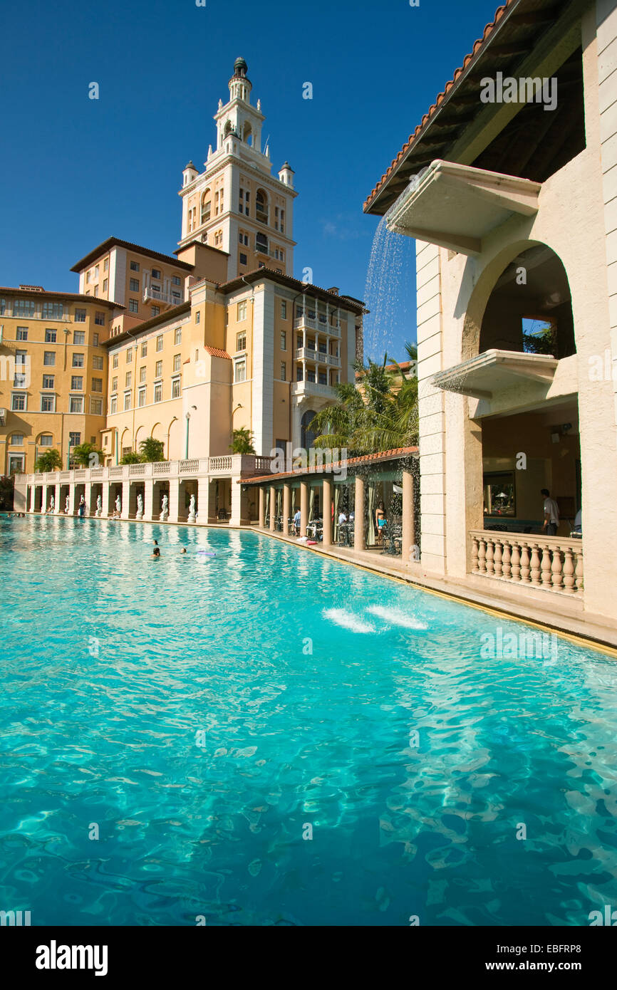 The Biltmore Hotel And Swimming Pool High Resolution Stock Photography ...