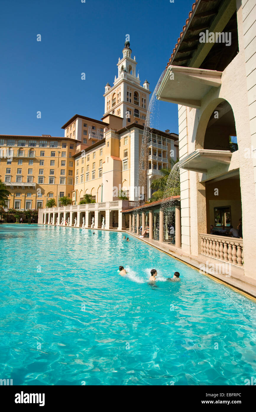 The Biltmore Hotel And Swimming Pool High Resolution Stock Photography ...