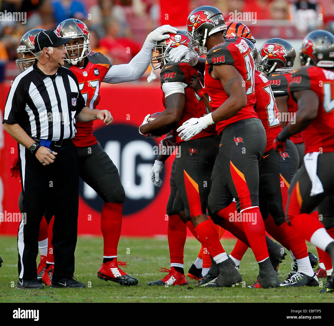 Tampa, Florida, USA. 30th November, 2014. Tampa Bay Buccaneers ...