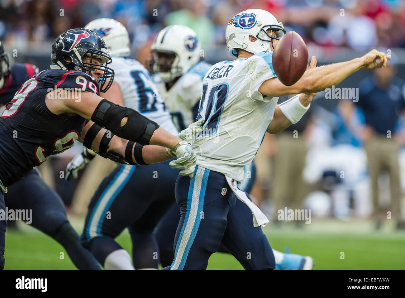 Houston, Texas, USA. 30th Nov, 2014. Houston Texans defensive end J.J ...