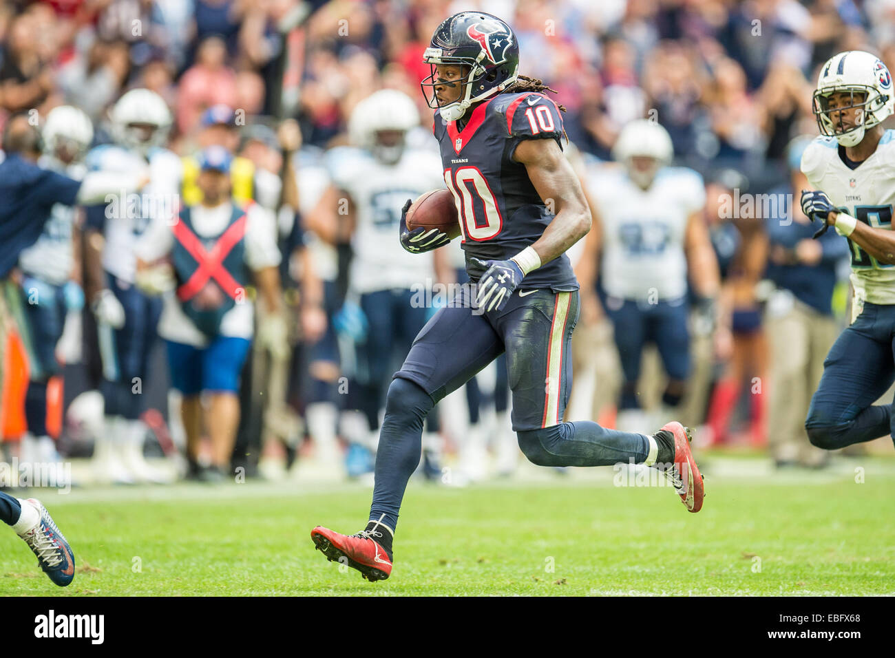 Houston, Texas, USA. 30th Nov, 2014. Houston Texans wide receiver ...