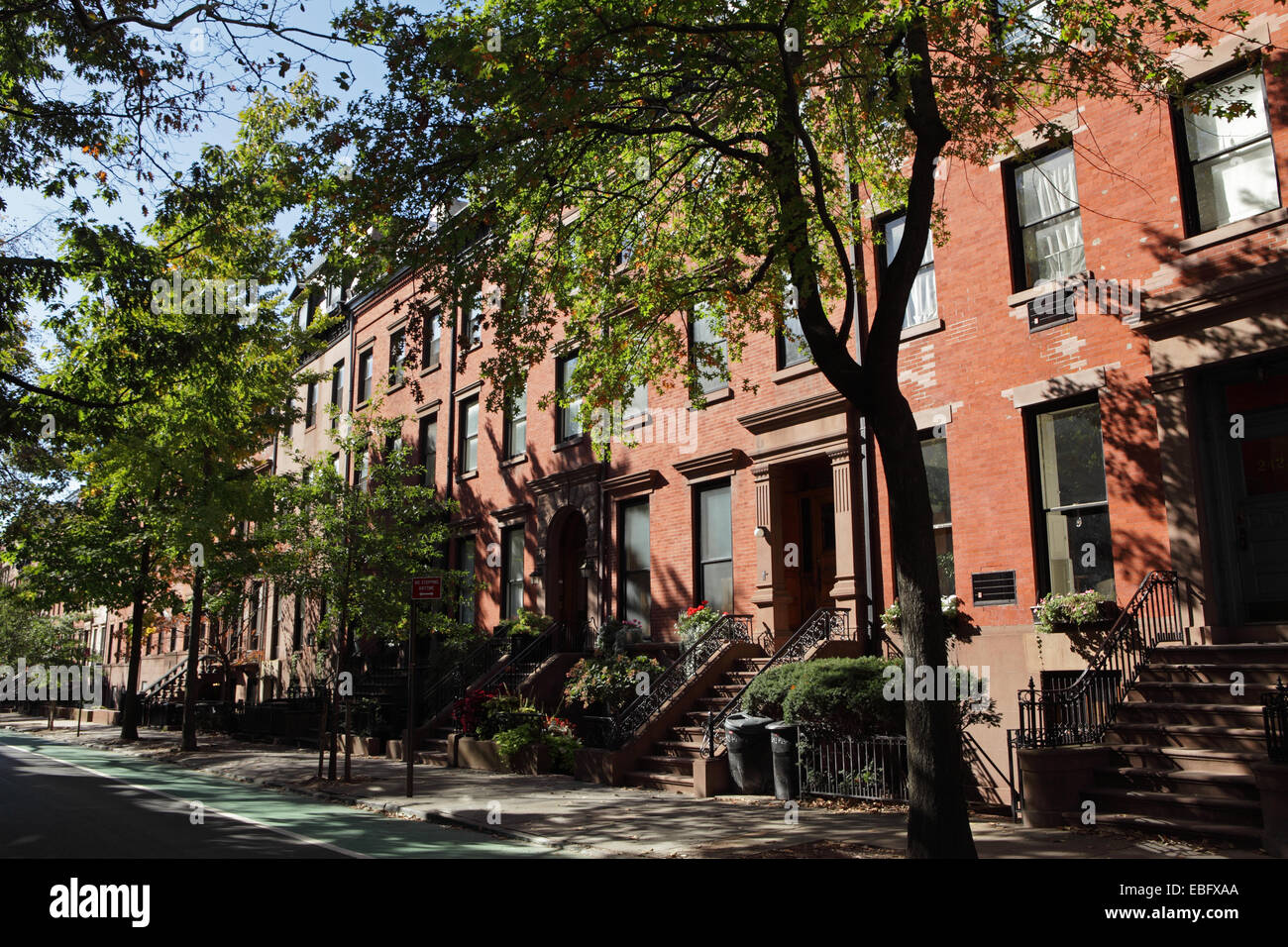 Brick Townhouse New York High Resolution Stock Photography and Images ...