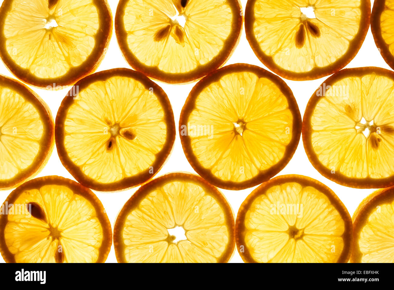 lemon slices texture Stock Photo - Alamy
