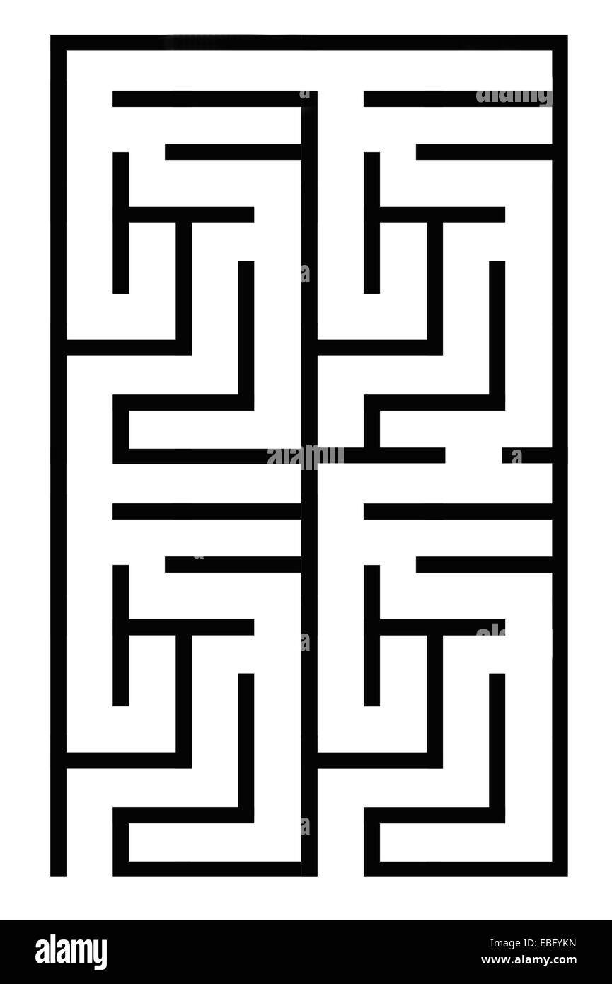 A close up abstract image of a maze Stock Photo - Alamy