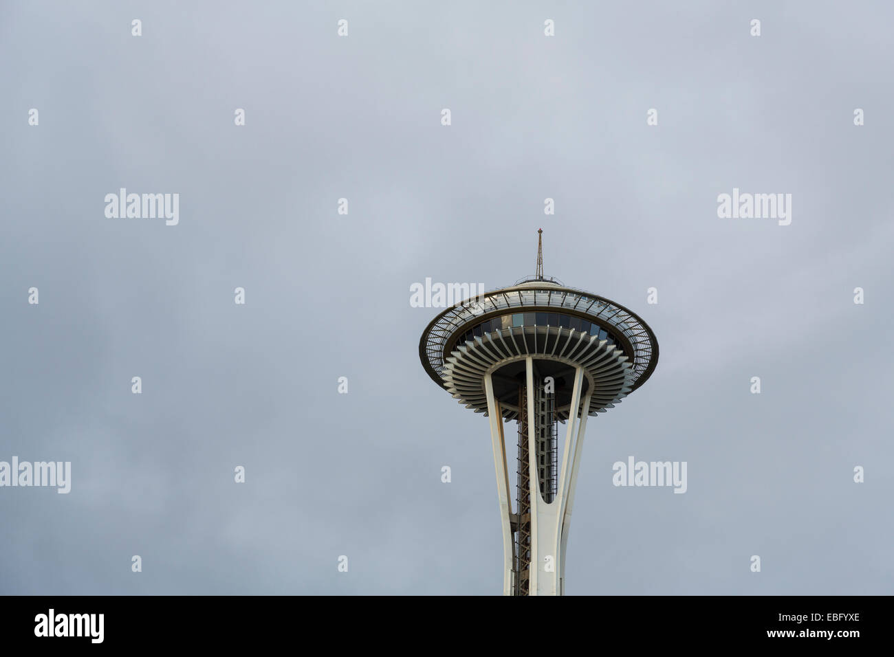 Space needle in clouds hi-res stock photography and images - Alamy