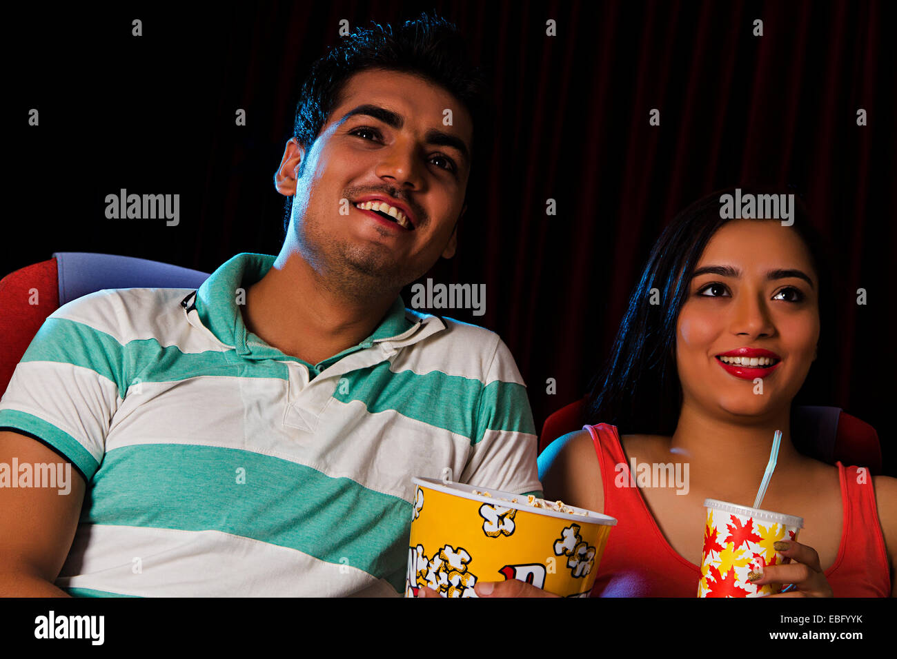 Indian man cinema hall hi-res stock photography and images - Alamy