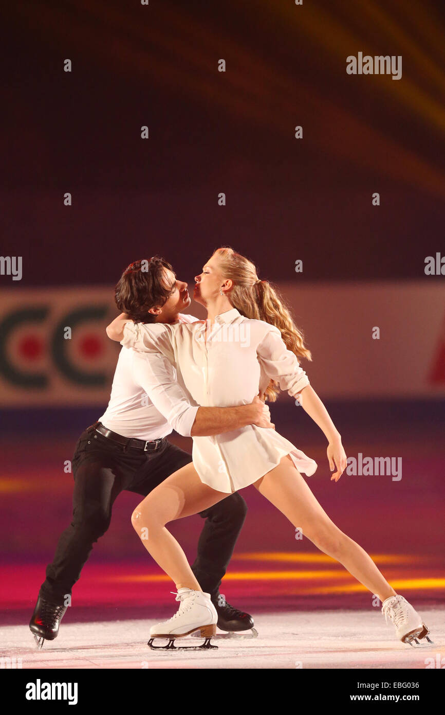 Osaka, Japan. 30th Nov, 2014. Kaitlyn Weaver & Andrew Poje (CAN) Figure Skating : ISU Grand Prix ...