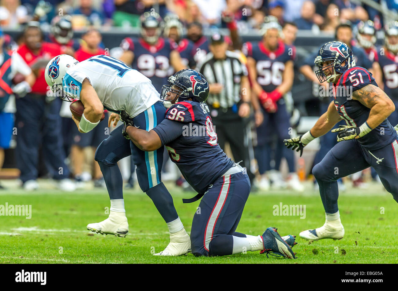 Houston, Texas, USA. 30th Nov, 2014. Houston Texans defensive end Tim ...