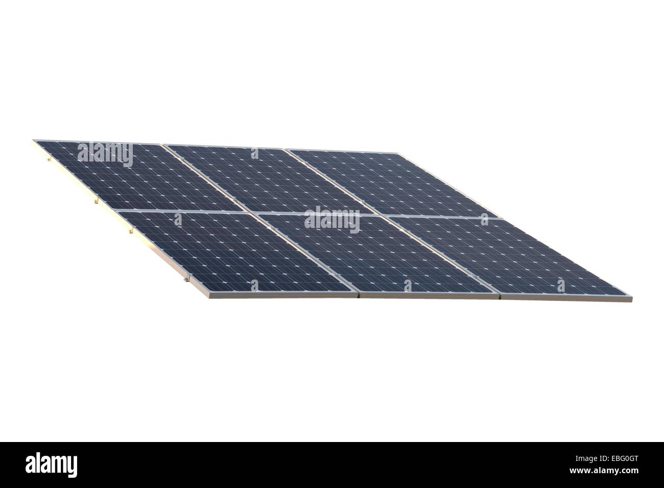 A close up shot of isolated solar panels Stock Photo - Alamy