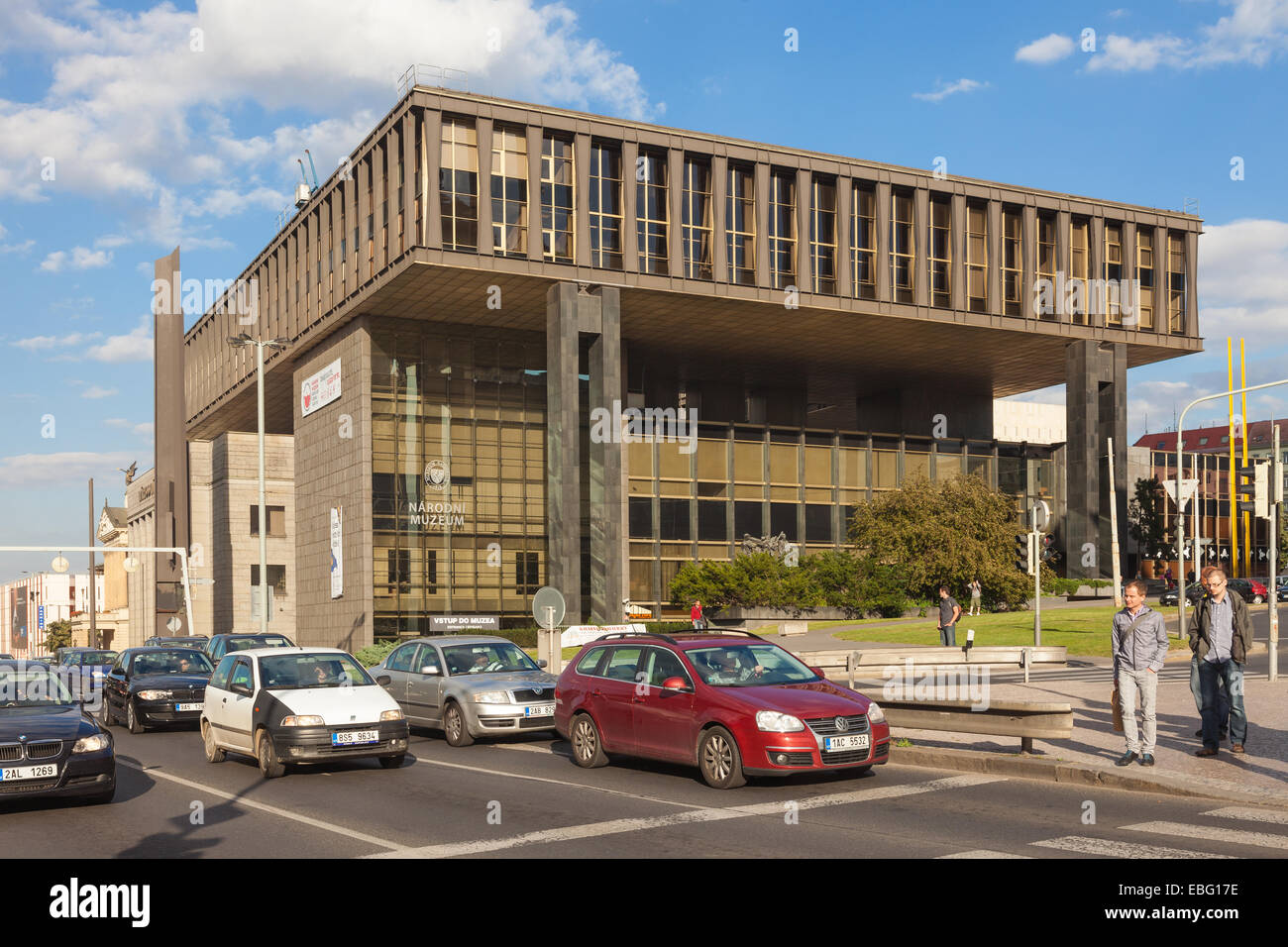 Former Communist Parliament Building. New Town, Prague, Czech Republic ...