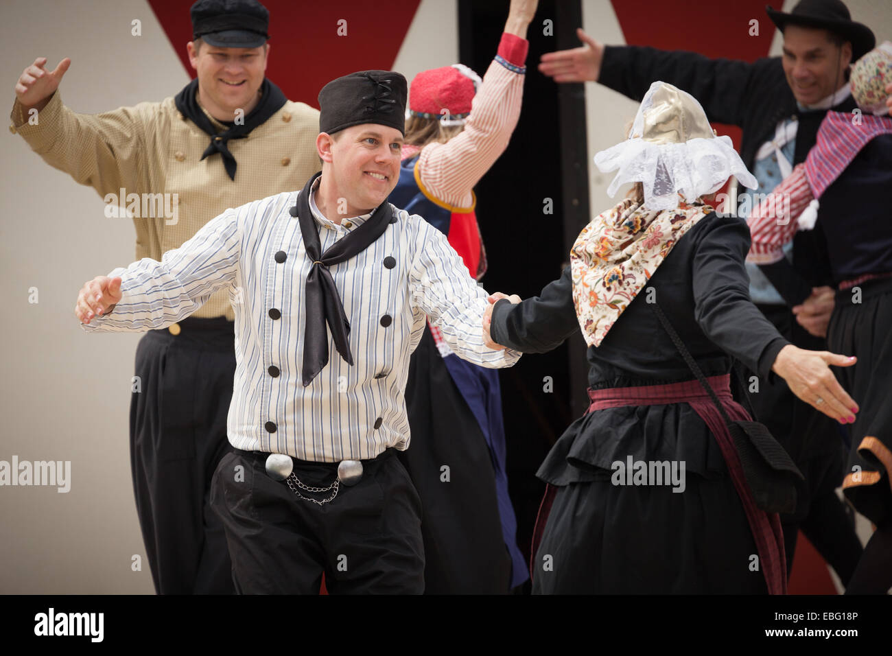 Dutch dancing at Tulip Time. Pella, Iowa Stock Photo - Alamy