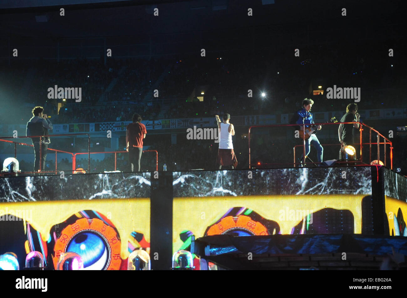One Direction kick off 'Where We Are Tour' in Sunderland Featuring: One ...