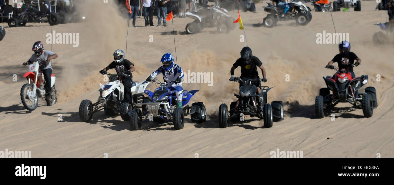 Thousands of sand duners attend the yearly gathering at Glamis ...