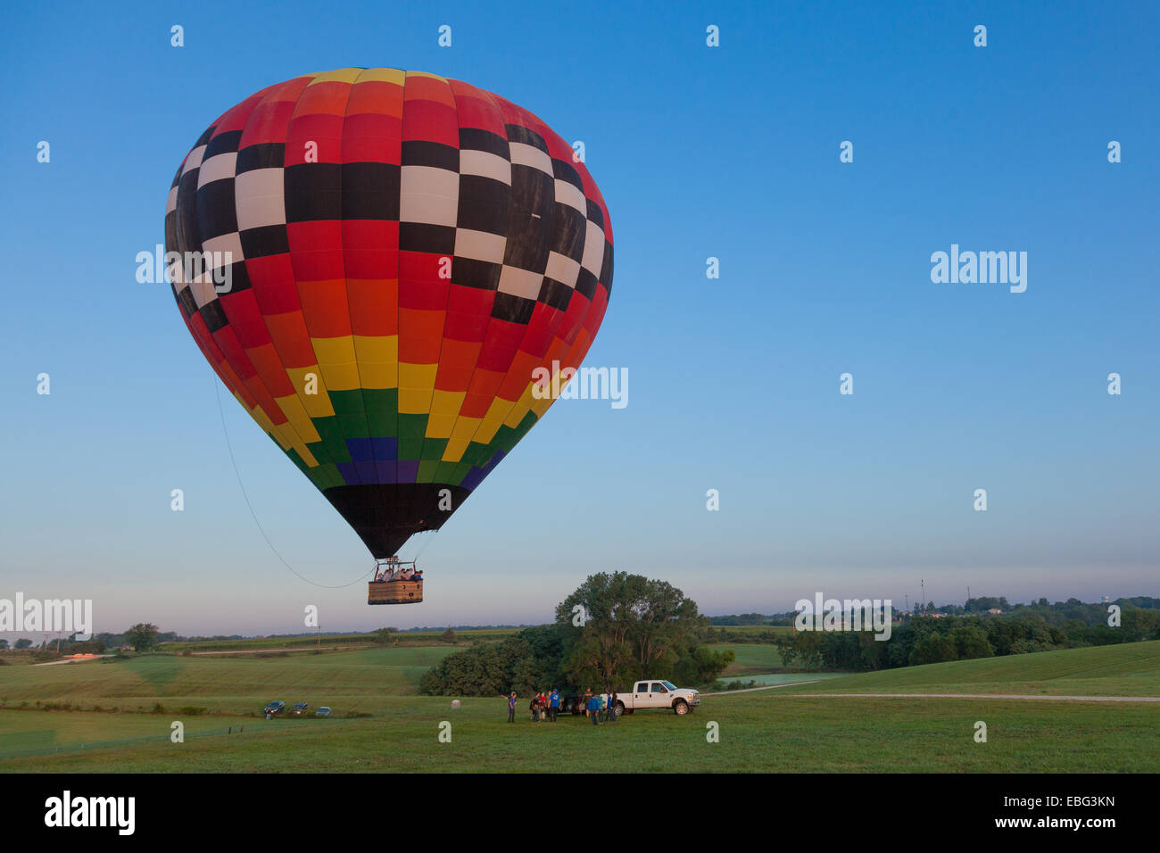 Hot air balloon launching hi-res stock photography and images - Alamy