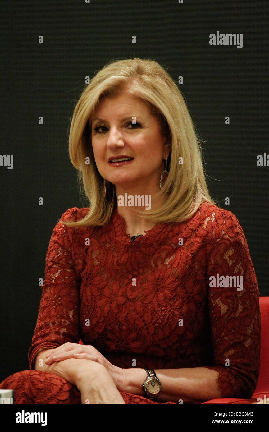 The Greek American creator of the famous website Huffington Post ...