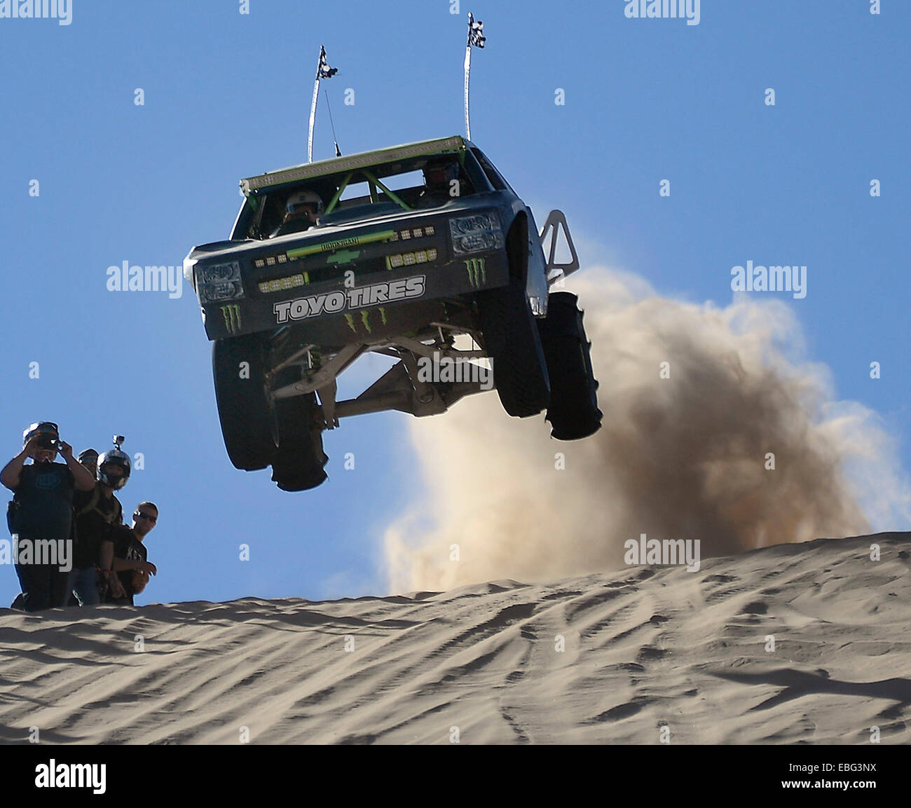 BJ Baldwin tears up the sand at Ols Mobile Hill in Glamis Saturday, as ...