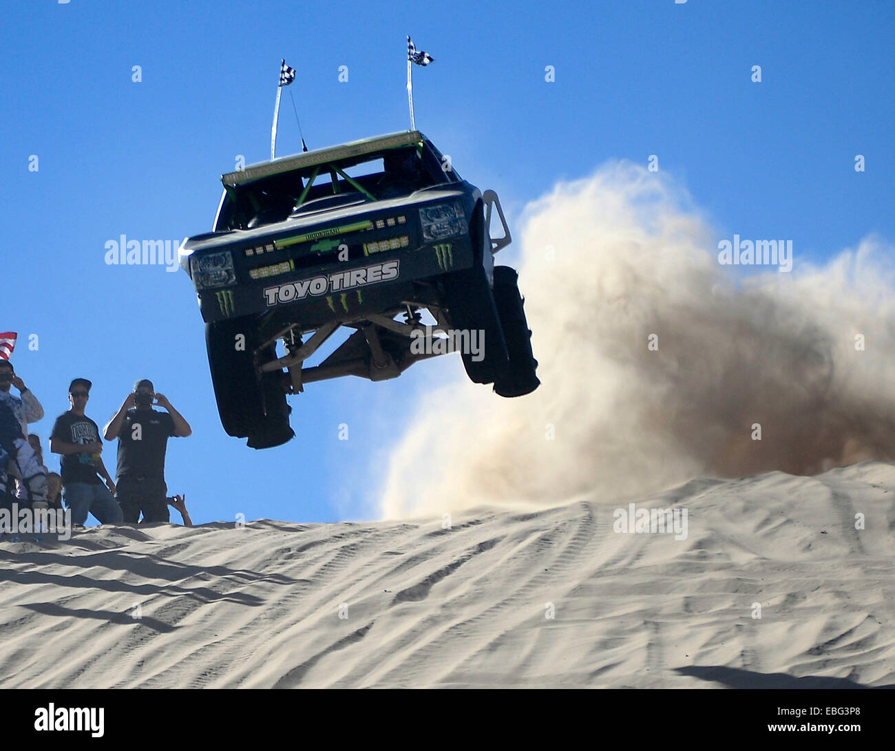 BJ Baldwin tears up the sand at Ols Mobile Hill in Glamis Saturday, as ...