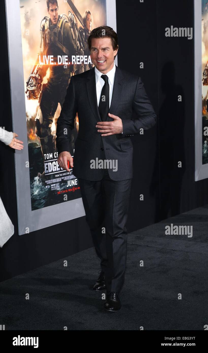Premiere of 'Edge Of Tomorrow' at AMC Loews Lincoln Square - Arrivals ...