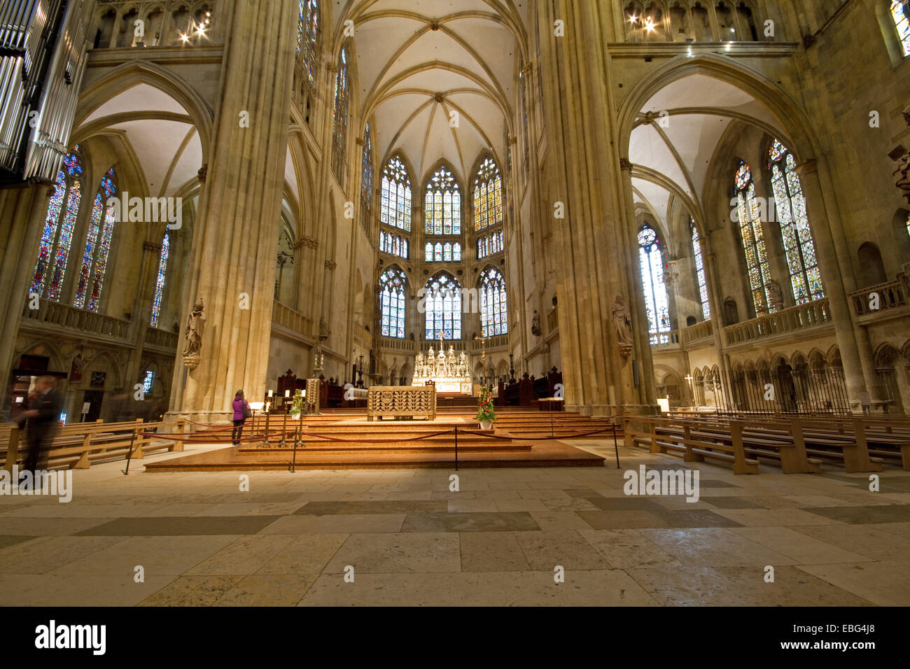 Regensburg Cathedral Interior High Resolution Stock Photography and ...