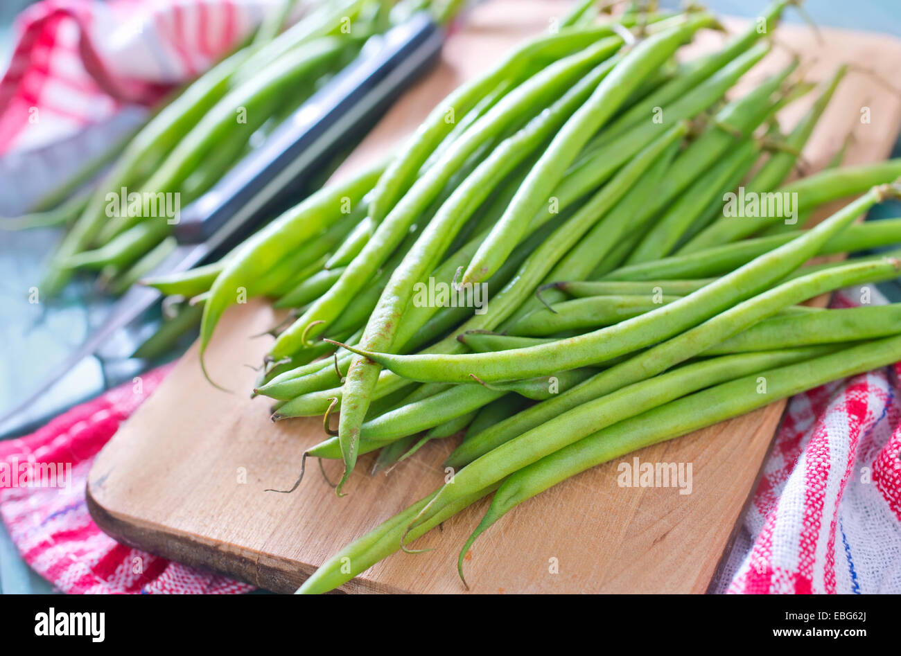 Long beans close up view hi-res stock photography and images - Alamy
