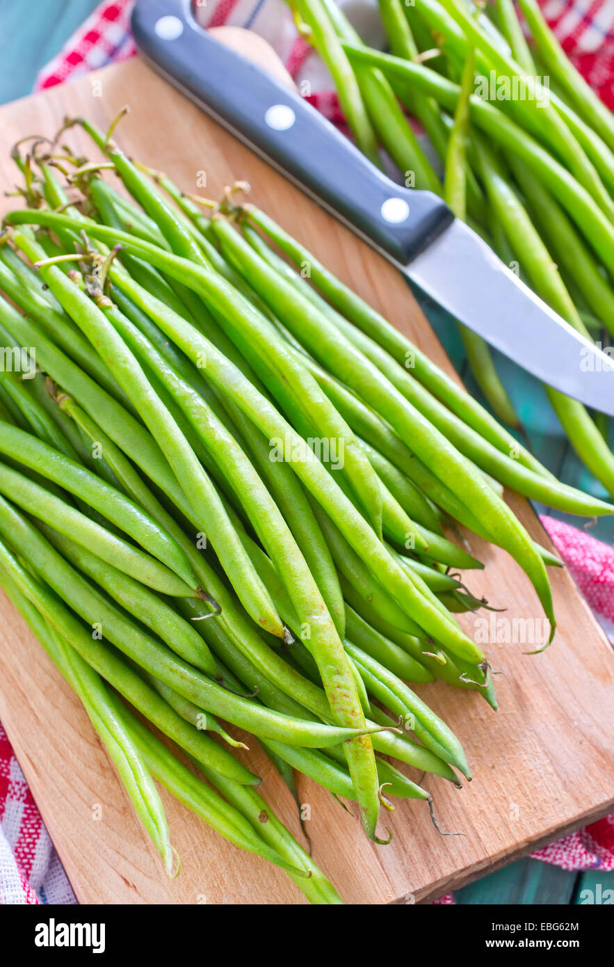 Long beans close up view hi-res stock photography and images - Alamy